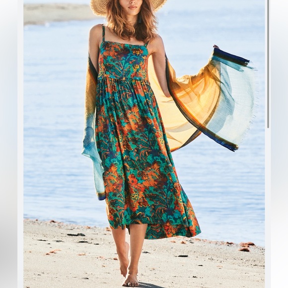 Peruvian Connection | Dresses | Peruvian Connection Tropical Floral ...